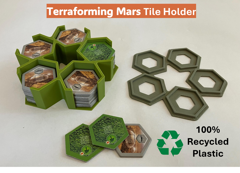 Terraforming Mars Tile Holder for Forest/City Tiles – PlayItForwardPrints
